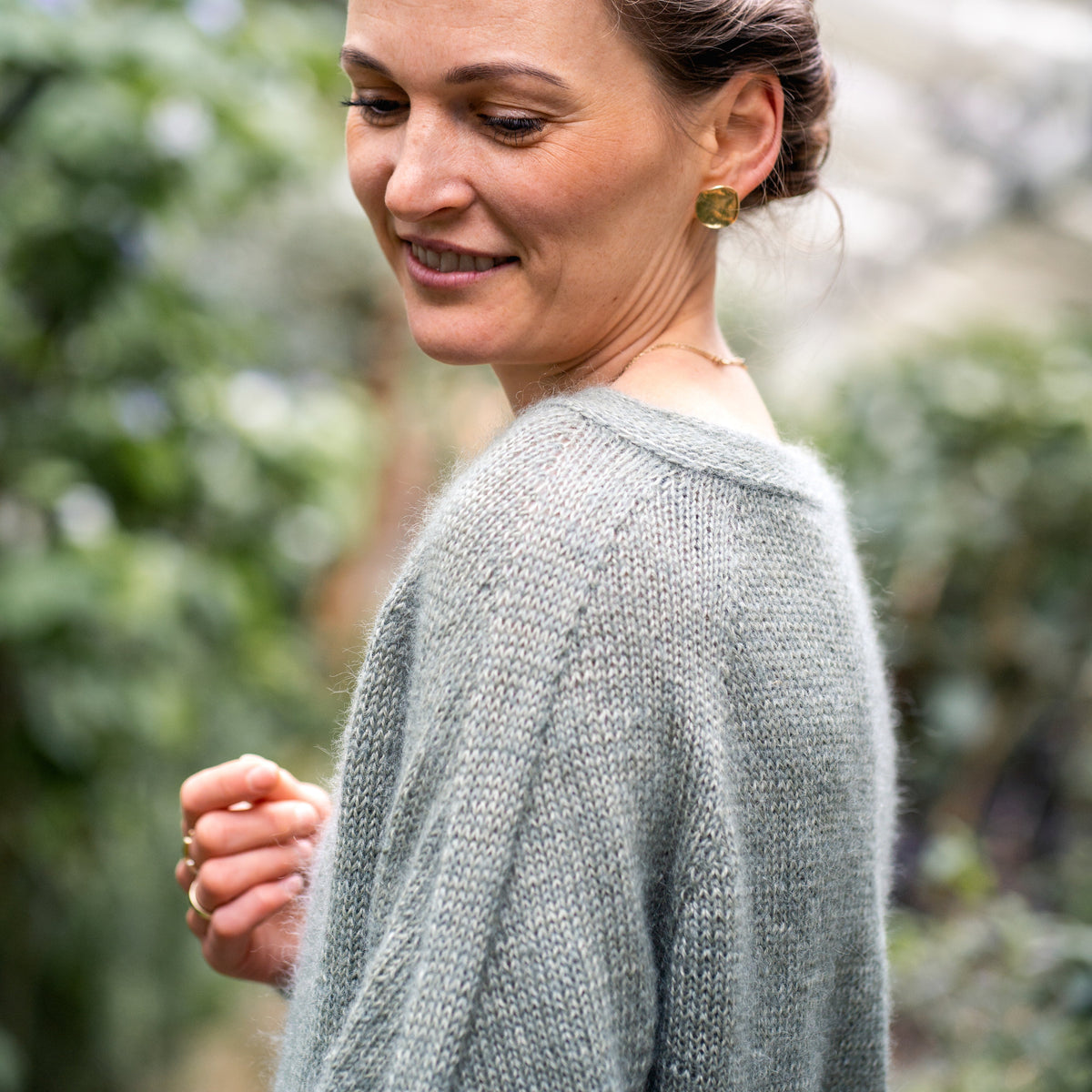 Generous Cardigan Light - Knitting Pattern - Unique Construction for ...